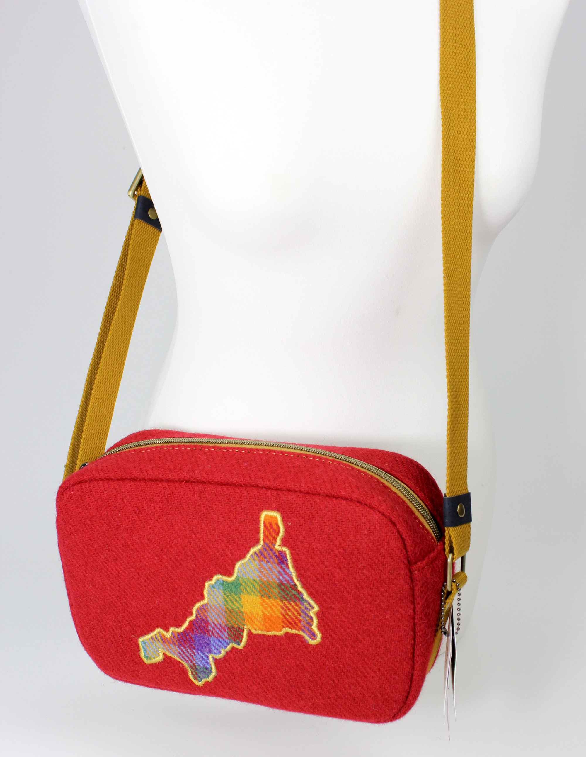 Cornwall red crossbody bag - Pohutukawa GB